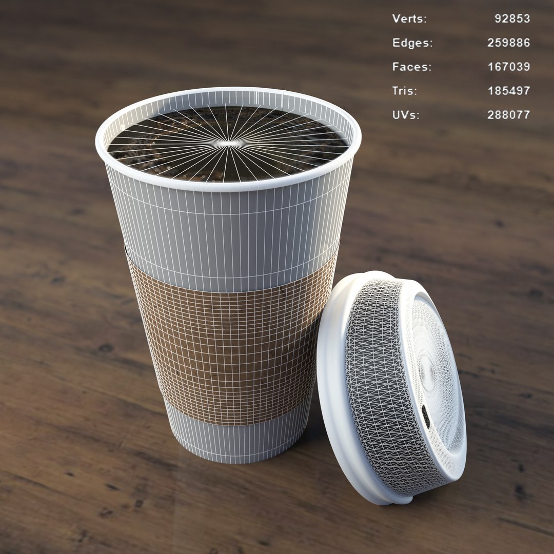 Coffee Cup 3D Model - TurboSquid 1270001