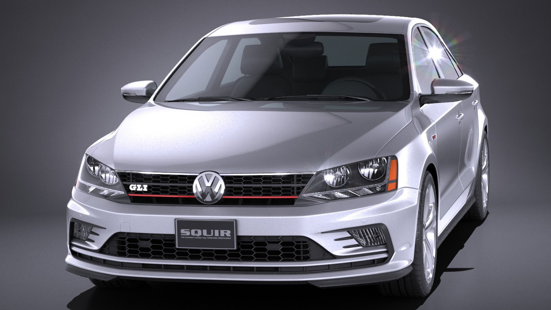 Volkswagen Jetta Gli 3d Model