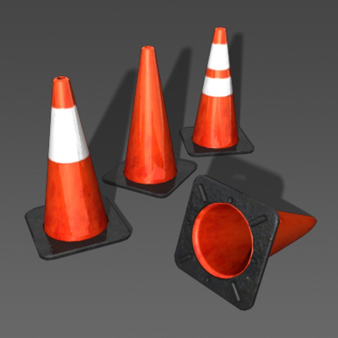 Maya Construction Cones