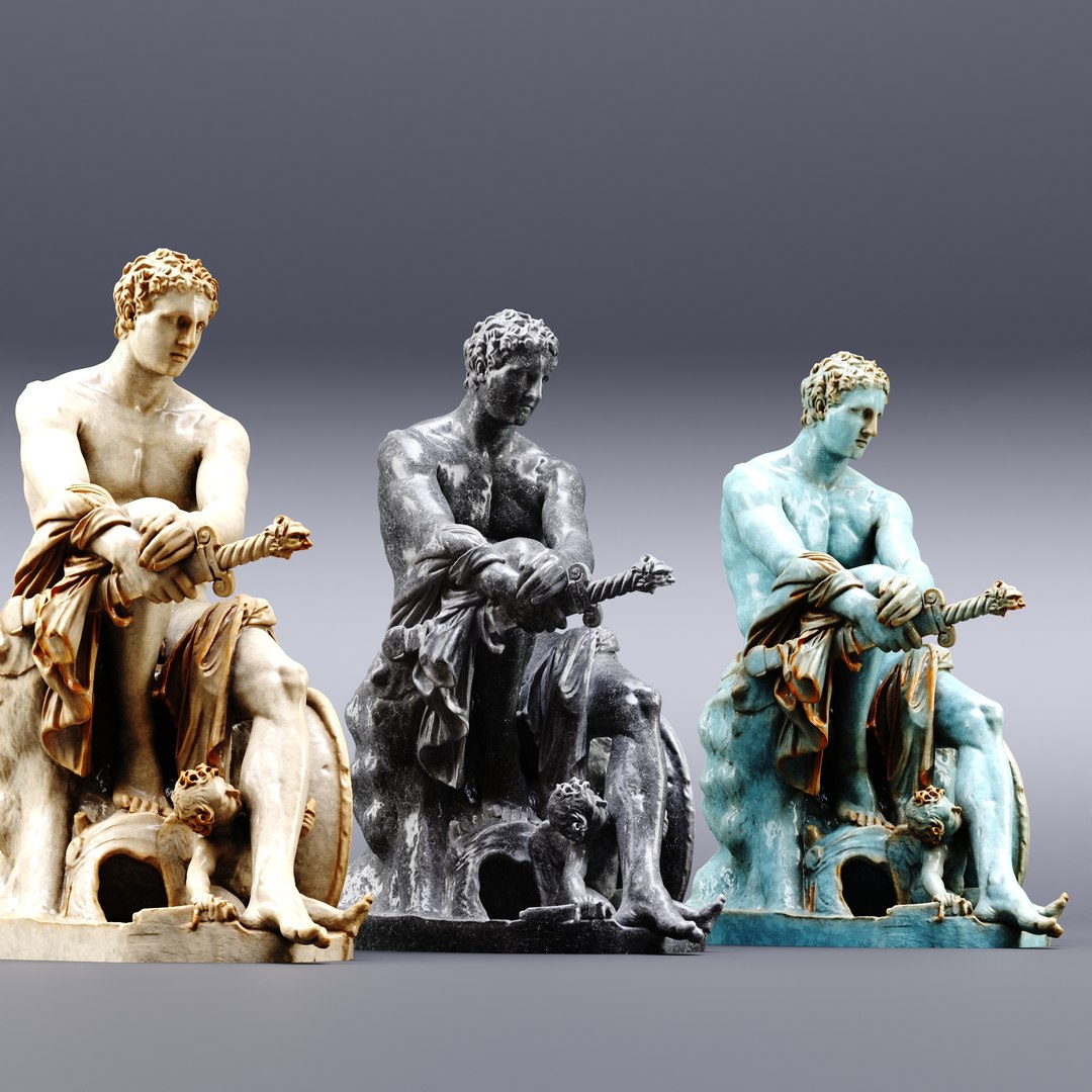 Ares Sculpture 3D Model - TurboSquid 2256985