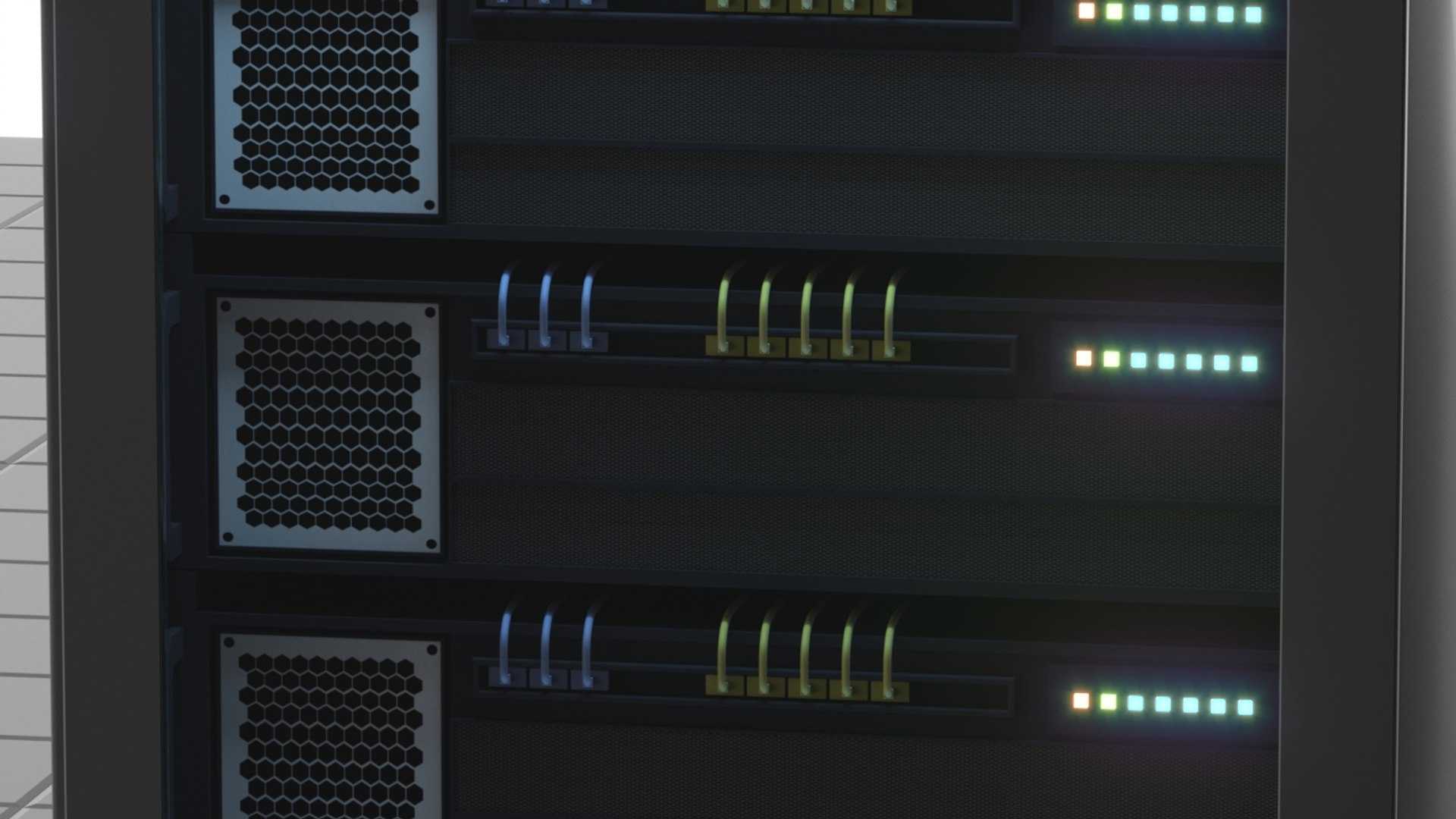 Server Rack 3D - TurboSquid 1205375