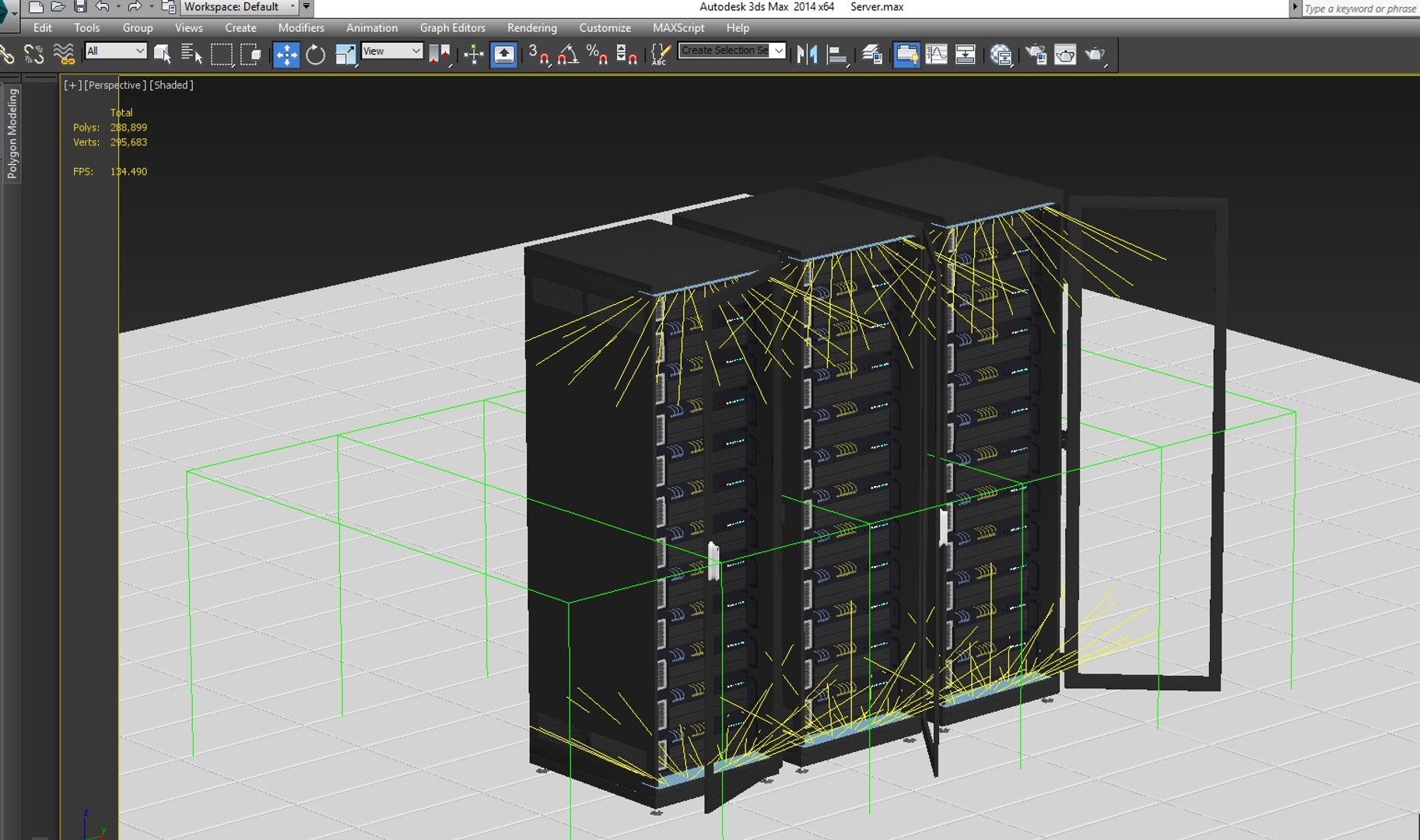 Server Rack 3D - TurboSquid 1205375