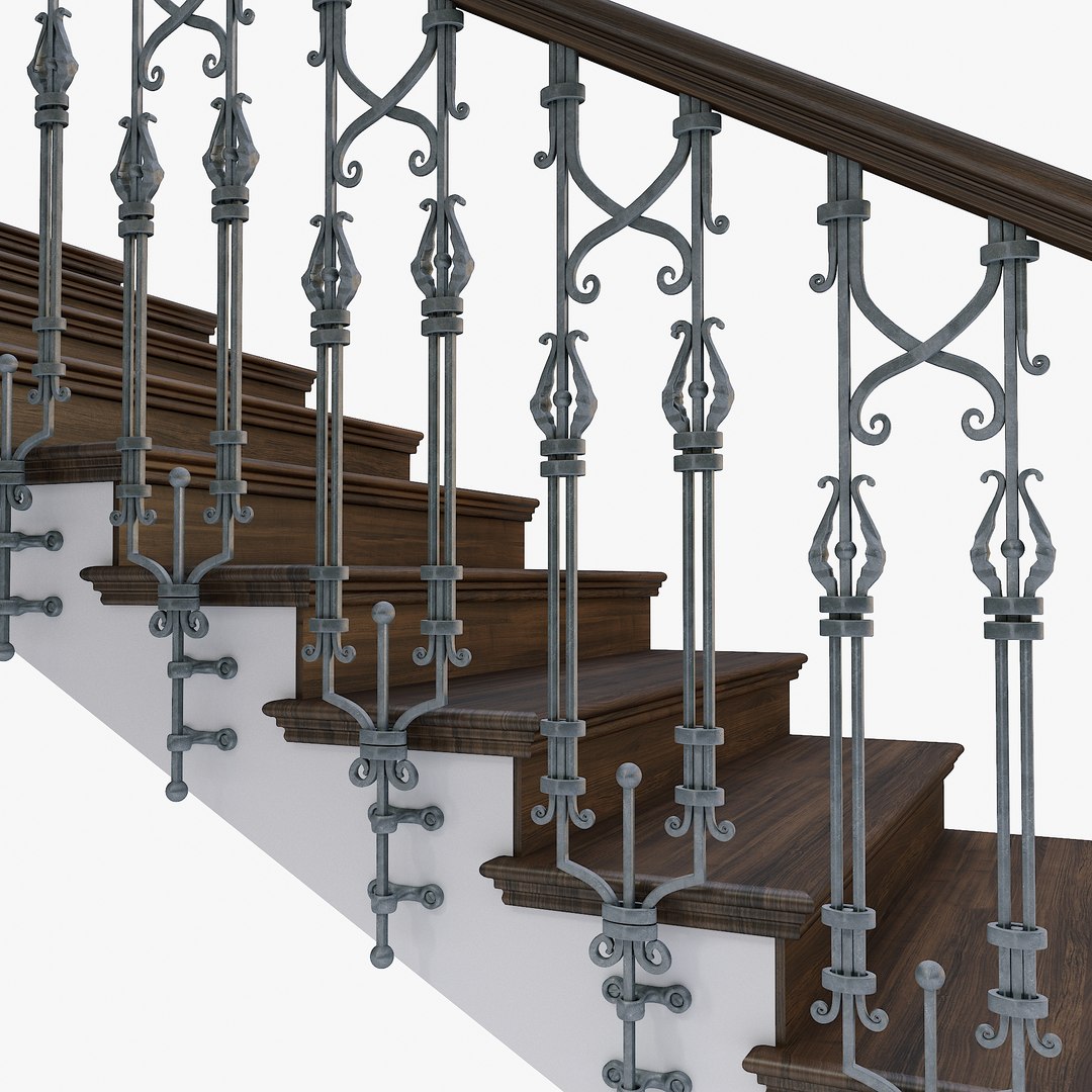 3D stair step model - TurboSquid 1473765