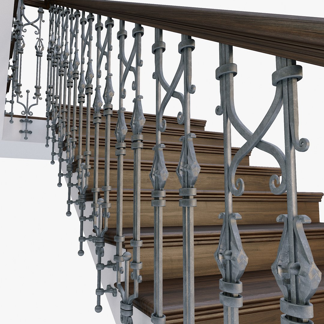 3D Stair Step Model - TurboSquid 1473765