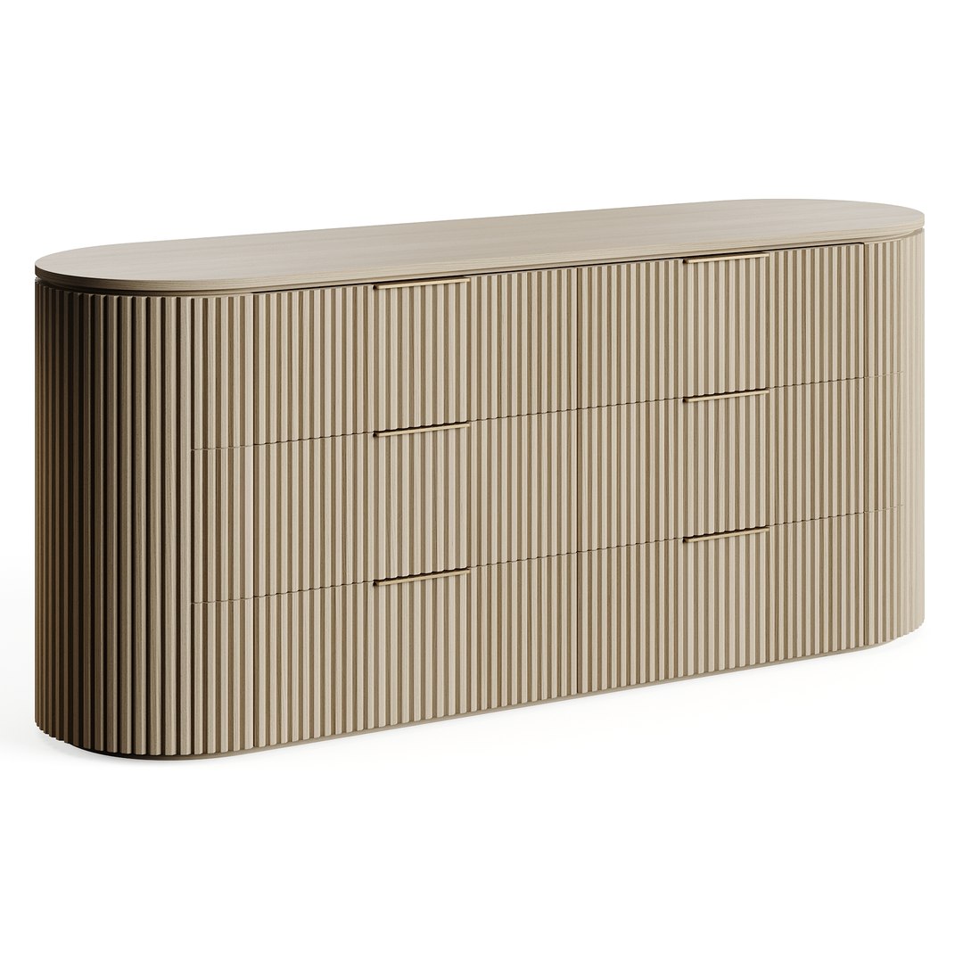 RH BYRON SIDEBOARD LivCollection HRZ-Reveal 3D Model - TurboSquid 2302968