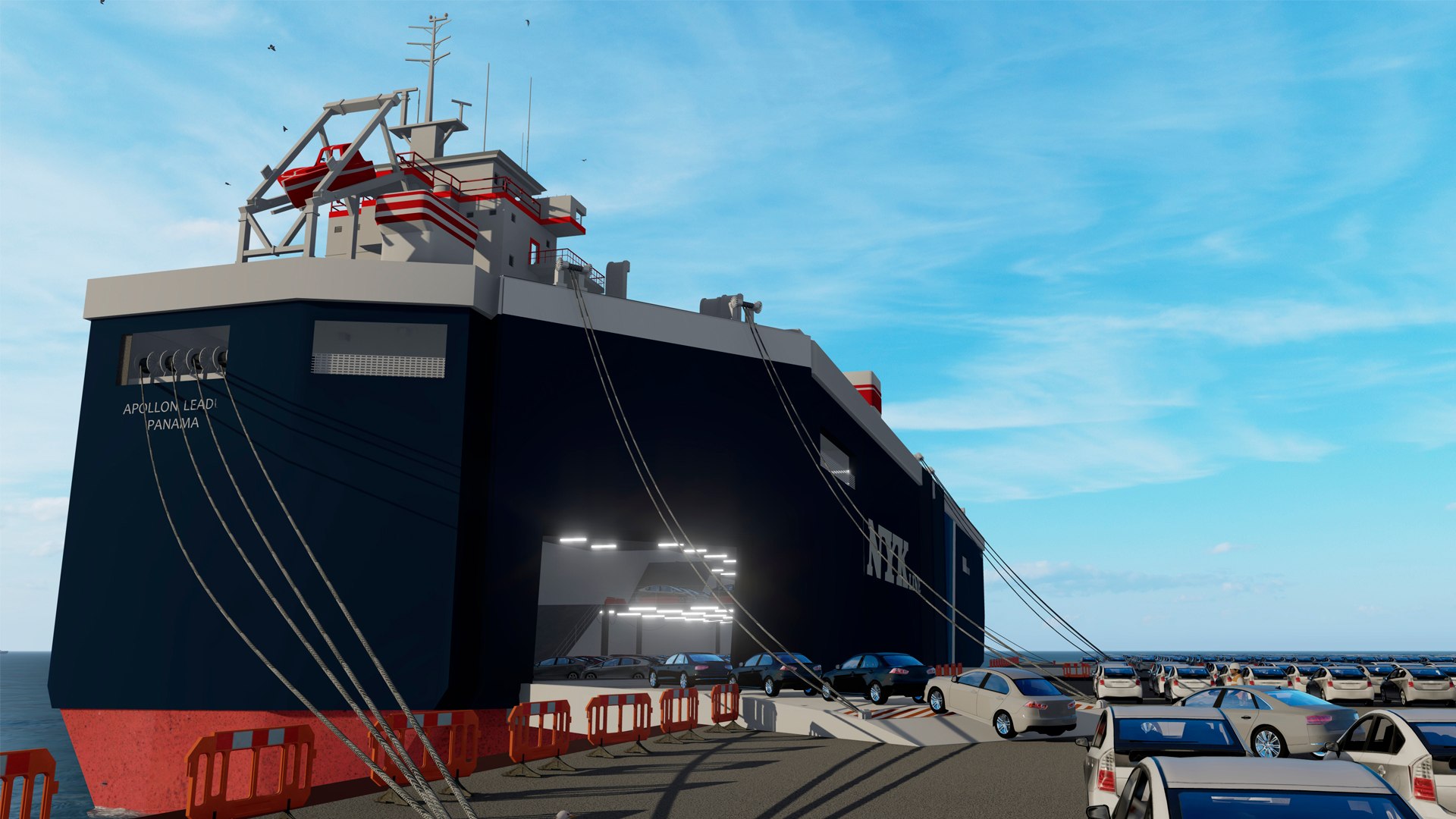 Roro Panama Ship 3D - TurboSquid 1206672