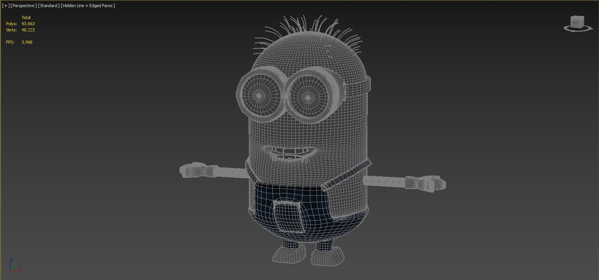 3D Minion Character Model - TurboSquid 1627257