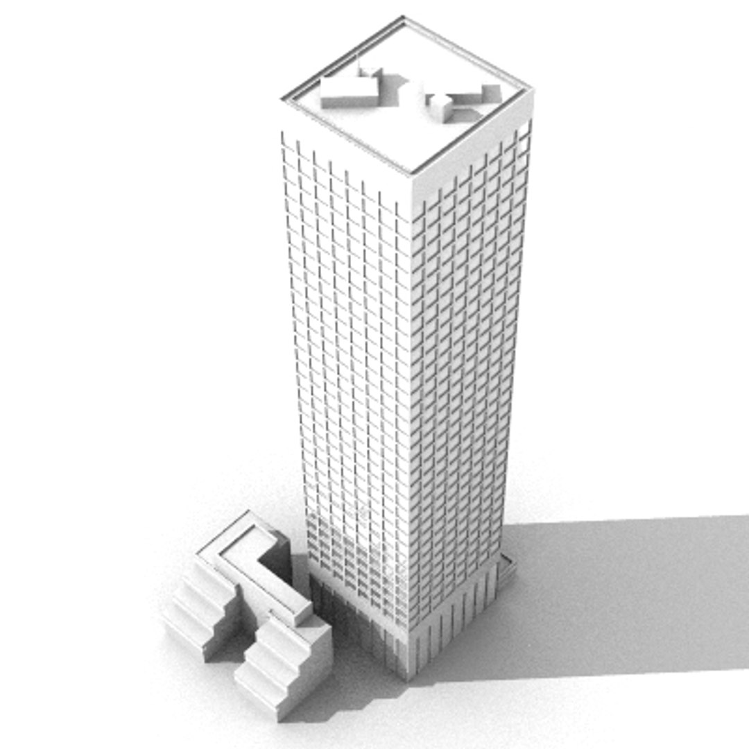 Building Skyscraper Tower 3d Model