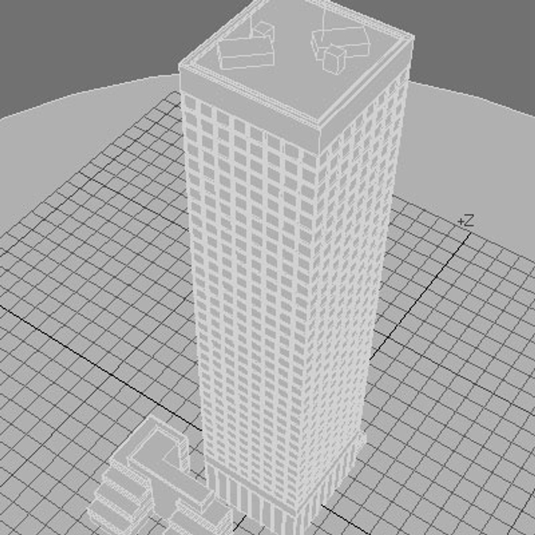 Building Skyscraper Tower 3d Model