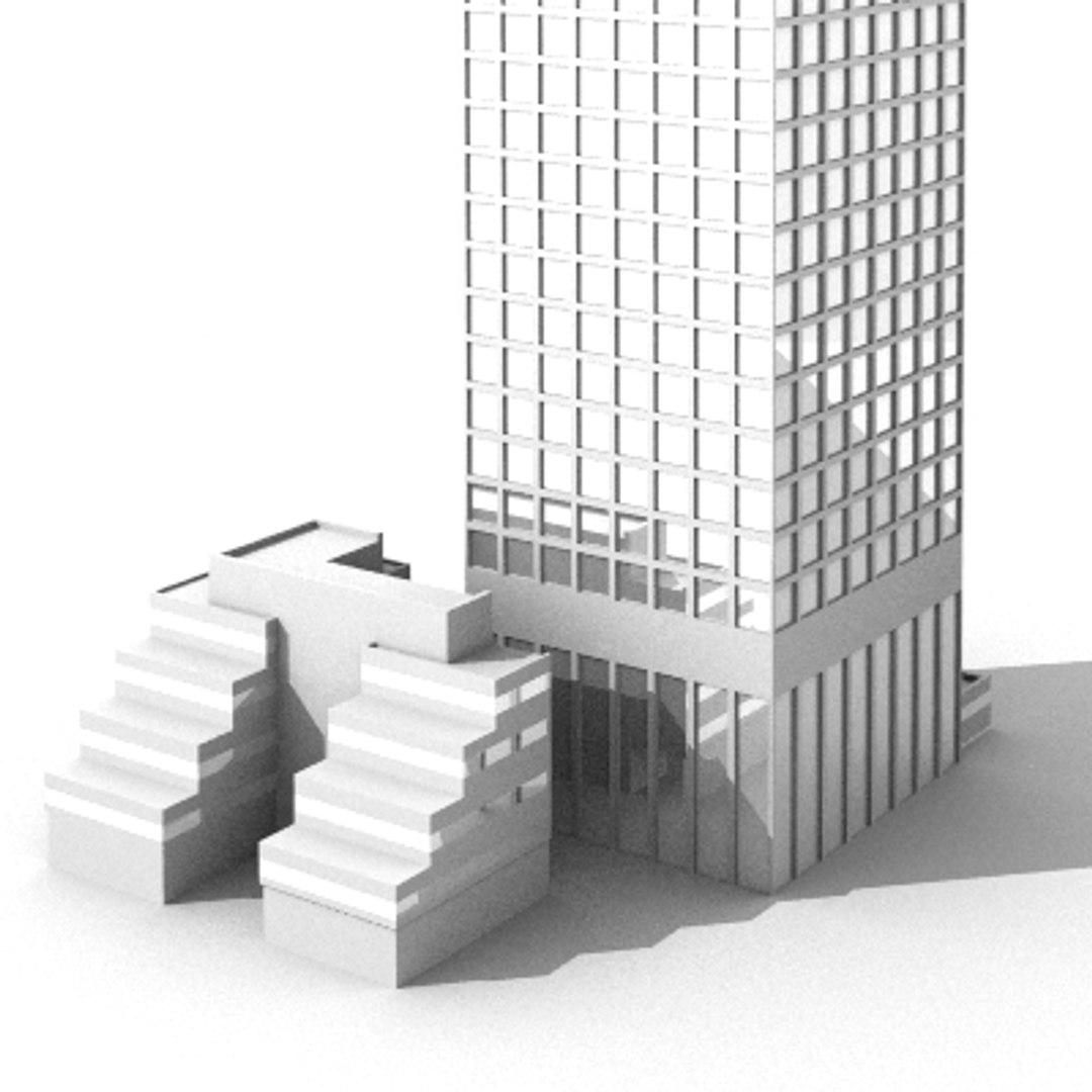 Building Skyscraper Tower 3d Model