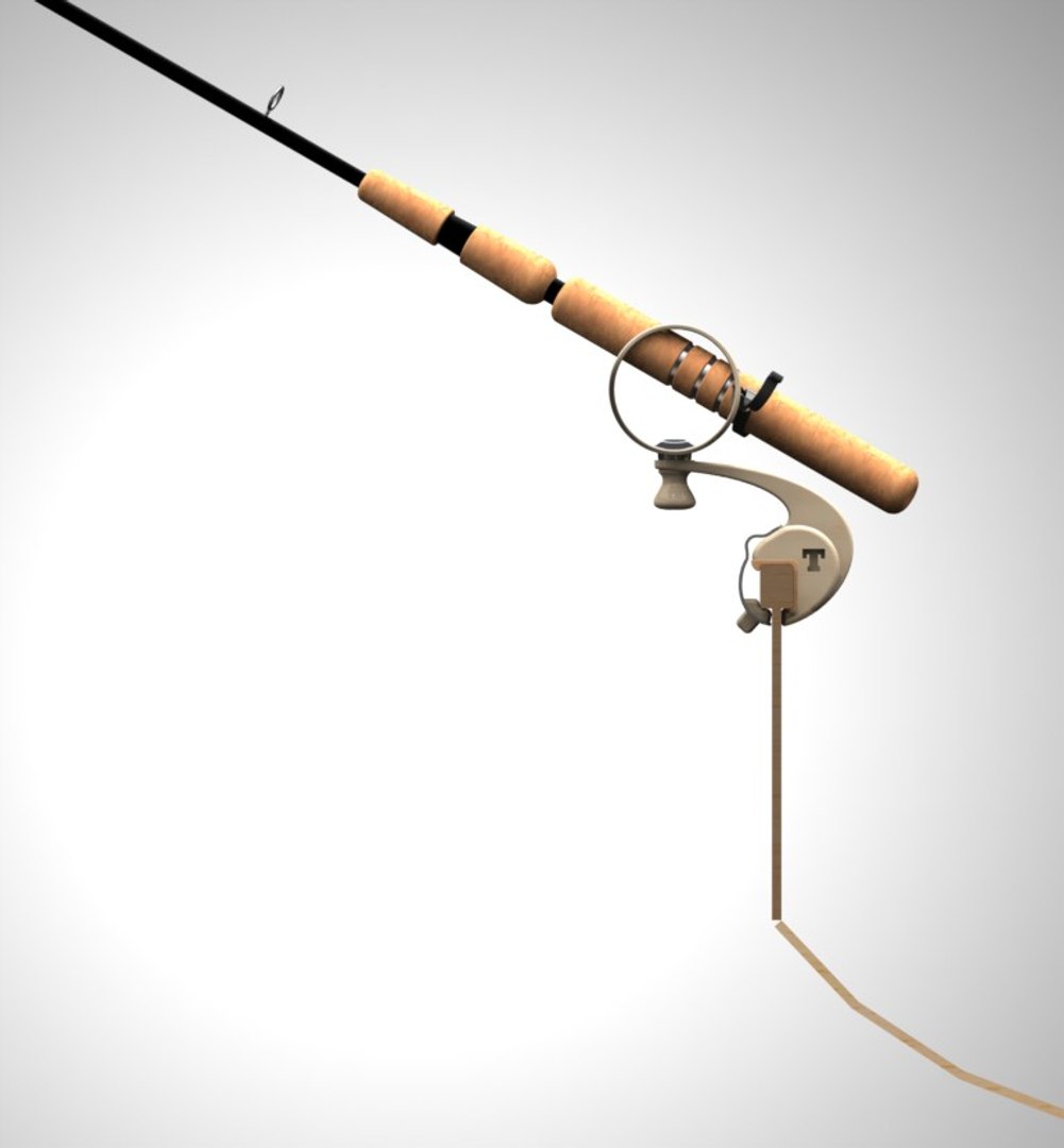 3d Model Canoe Rod Holder