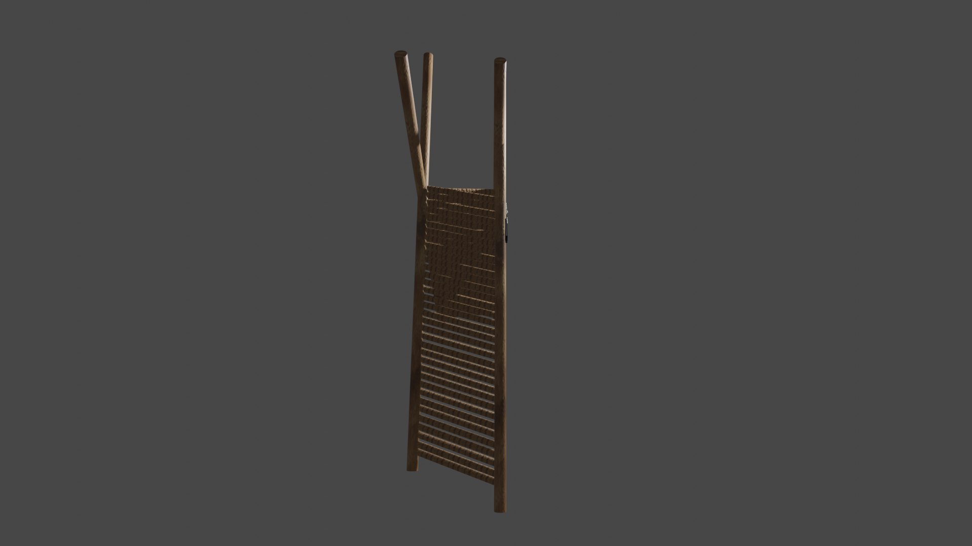 3D Model Wooden Gate - TurboSquid 2008100