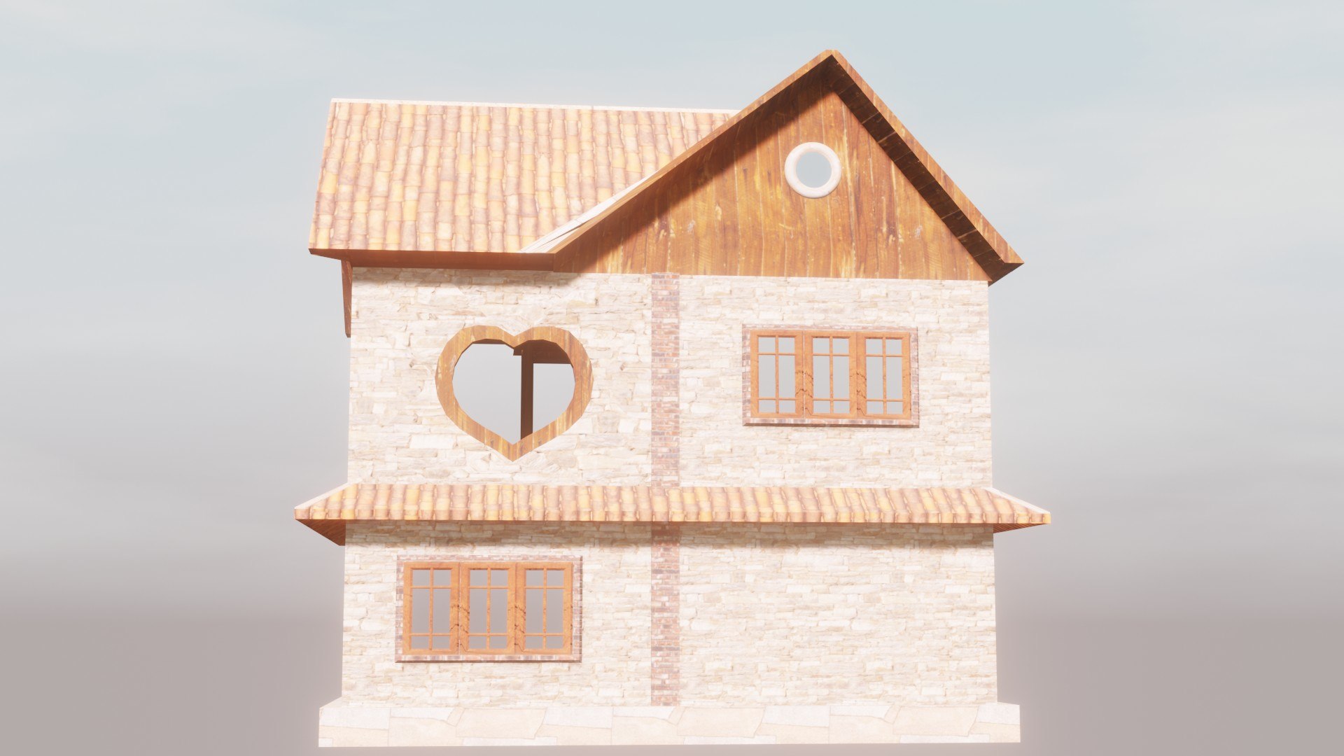 Realistic City House 3D Model For Towns And Cities 3D Model - TurboSquid 2398382