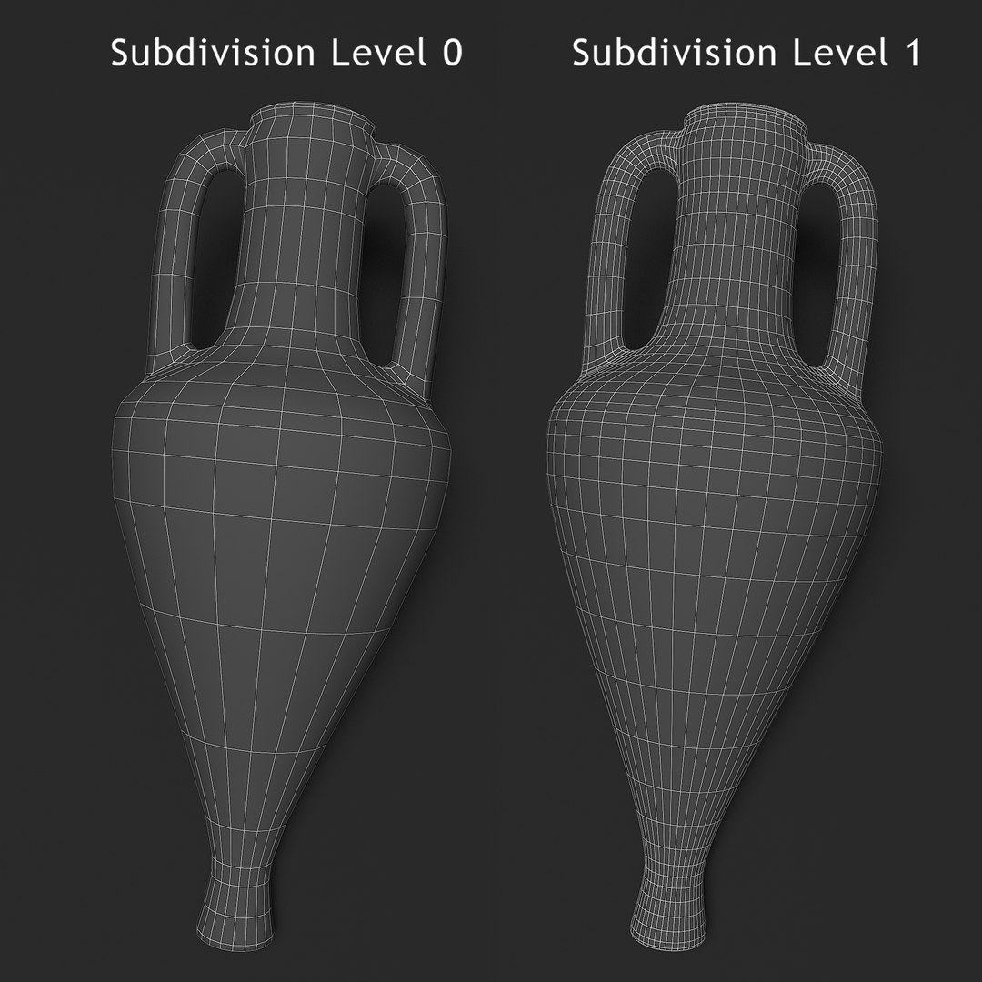 3d Amphora
