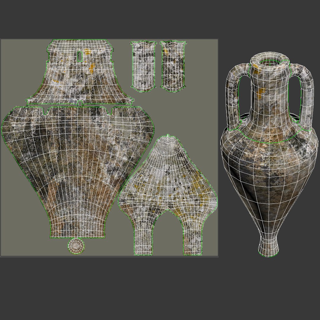 3d Amphora
