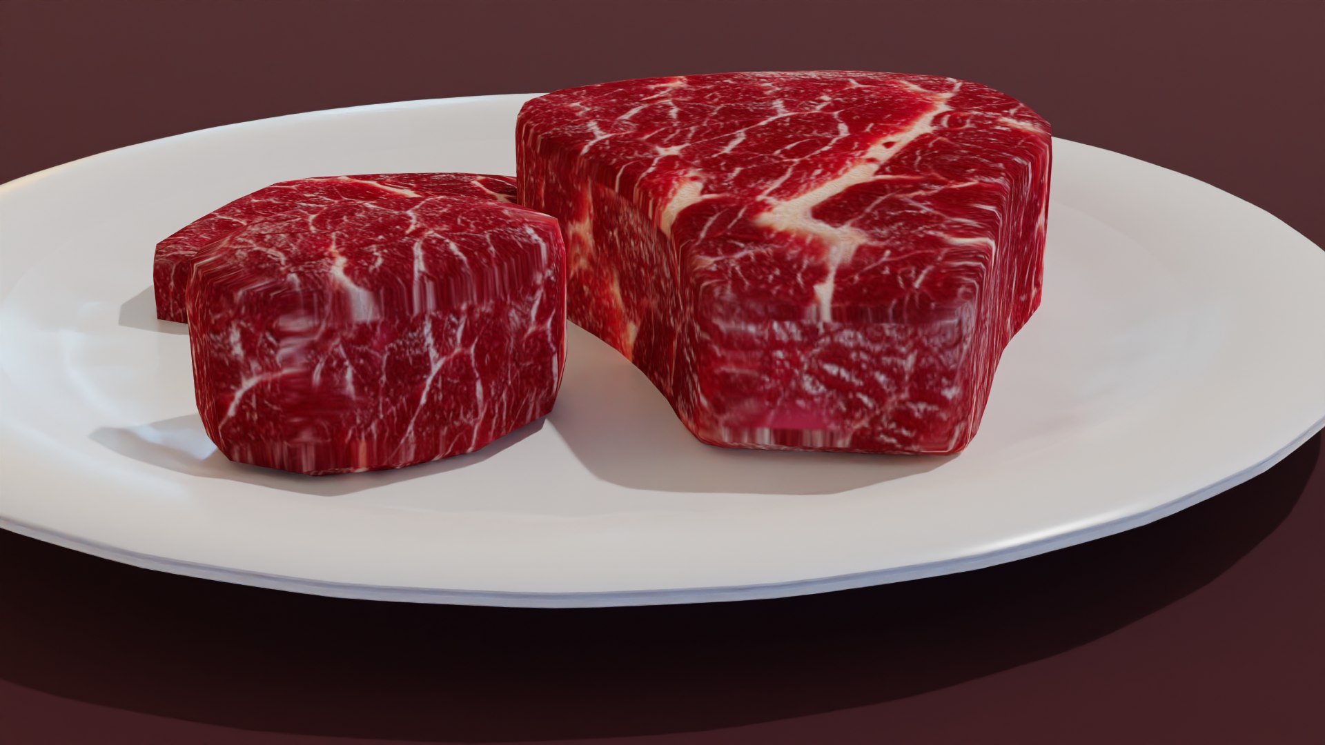 3D Raw Meat Model - TurboSquid 2410538