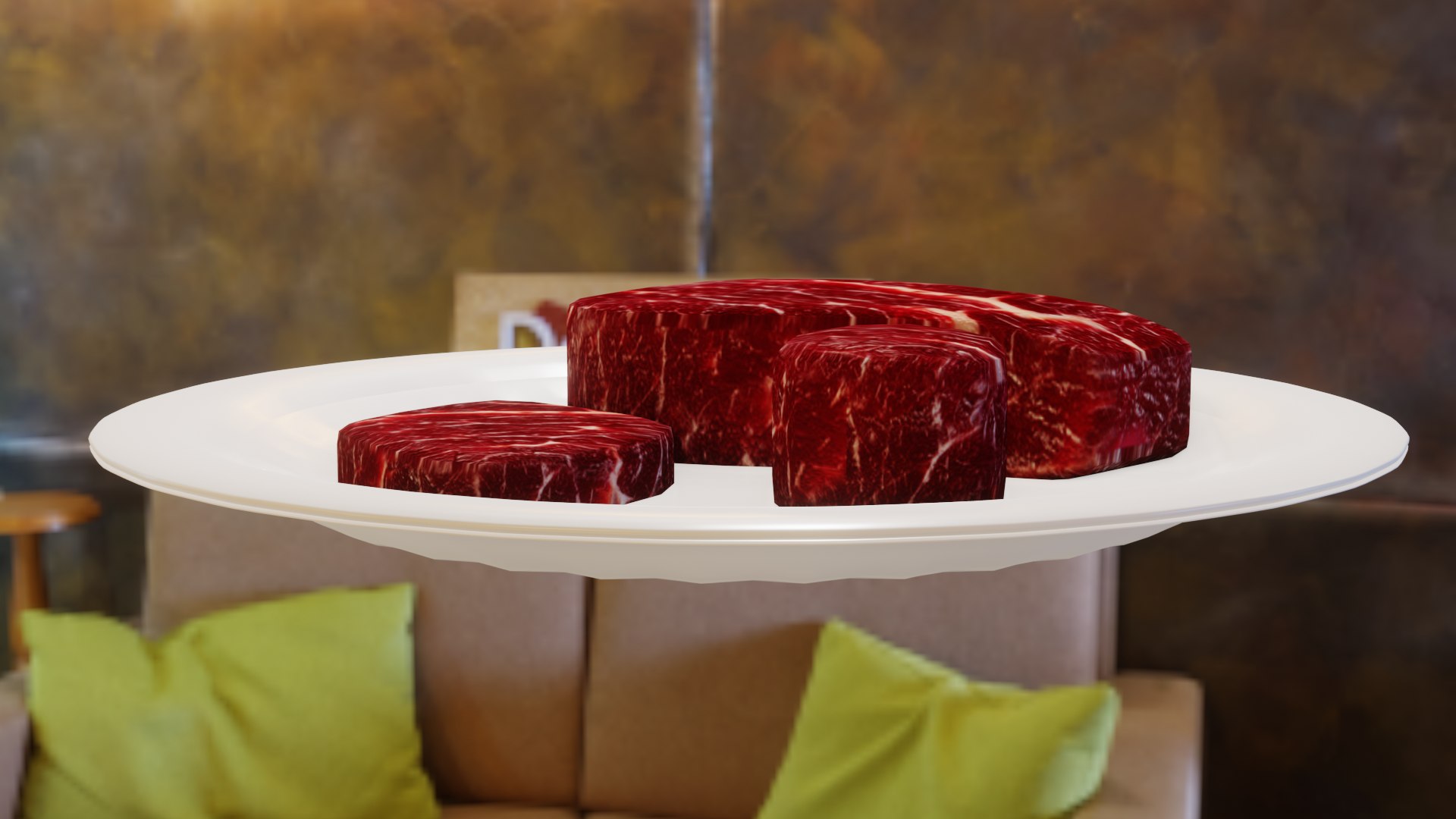 3D Raw Meat Model - TurboSquid 2410538