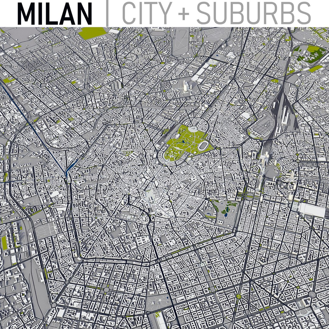 Milan Italy City 3D Model - TurboSquid 1334493