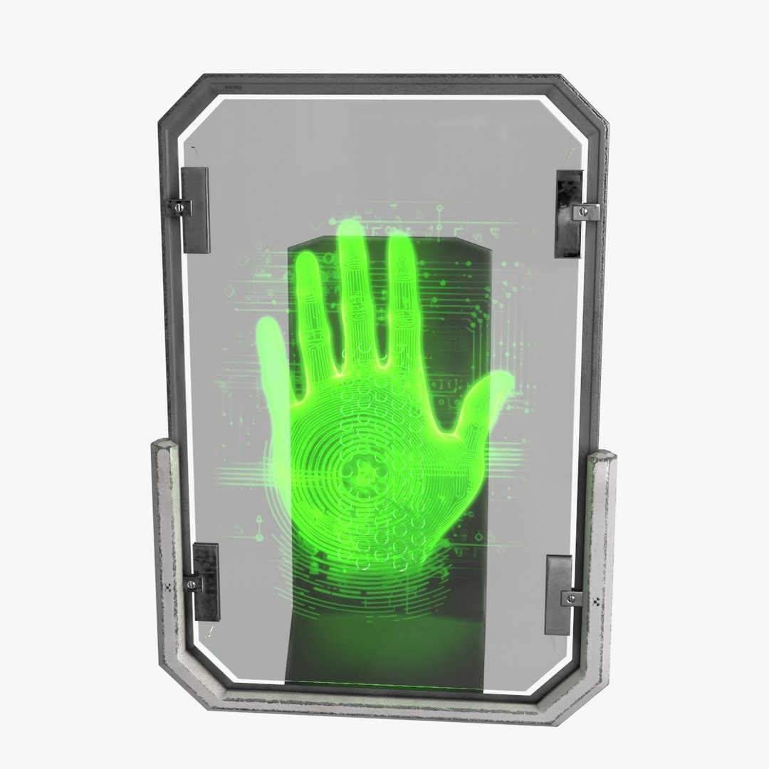 Sci-Fi Digital Hand Scanner V3 3D Model - TurboSquid 2191370