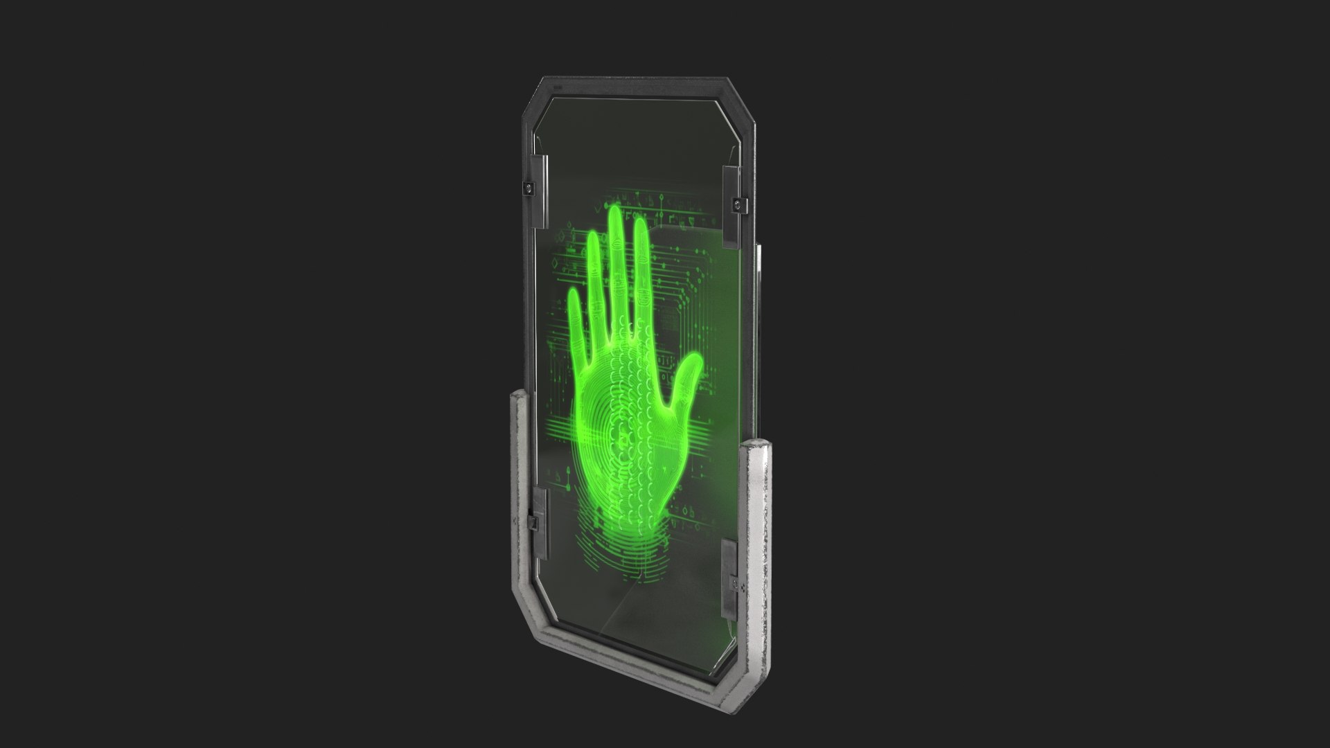 Sci-Fi Digital Hand Scanner V3 3D Model - TurboSquid 2191370