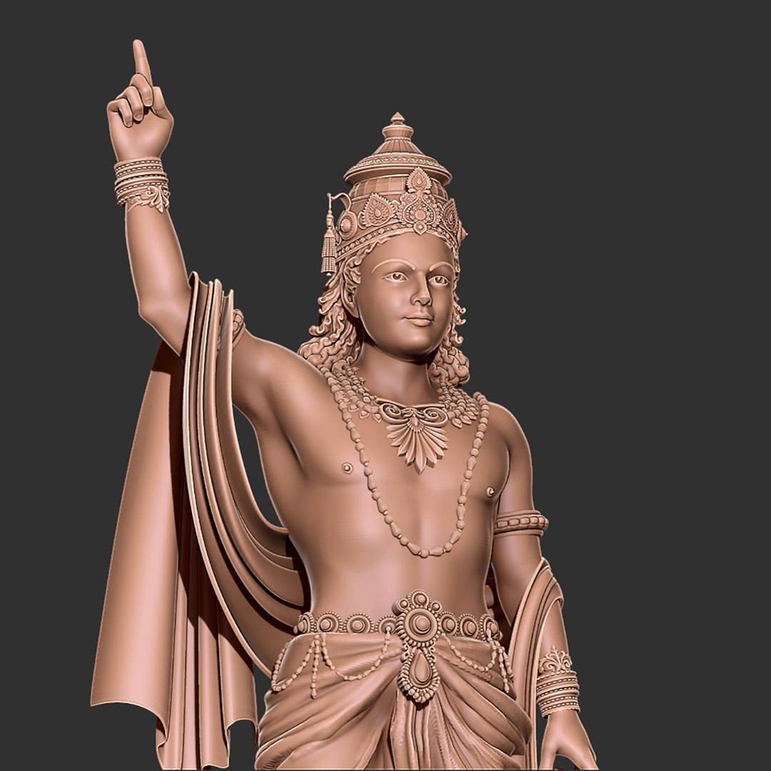 Krishn Geeta Updesh 3D Model - TurboSquid 1993063