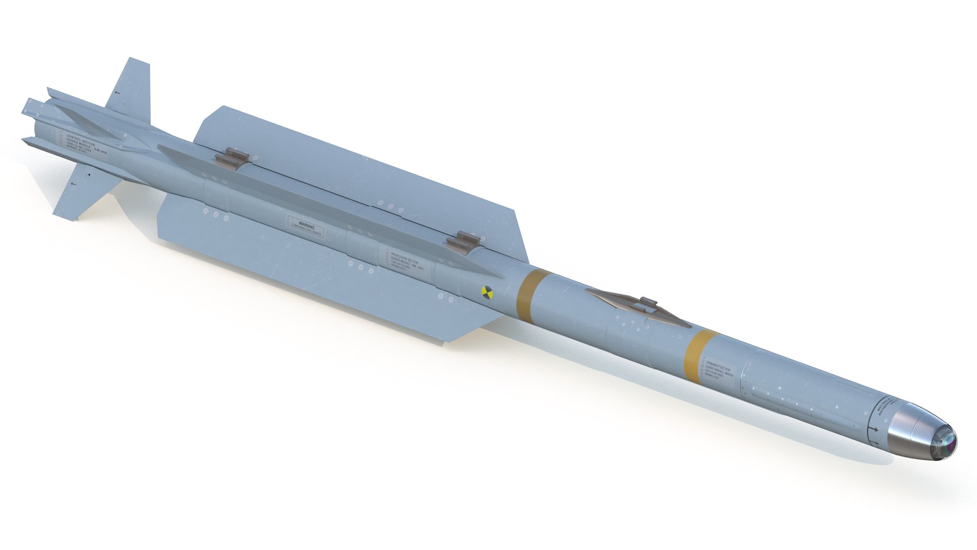 German Air Missile Iris-t 3D - TurboSquid 1434121