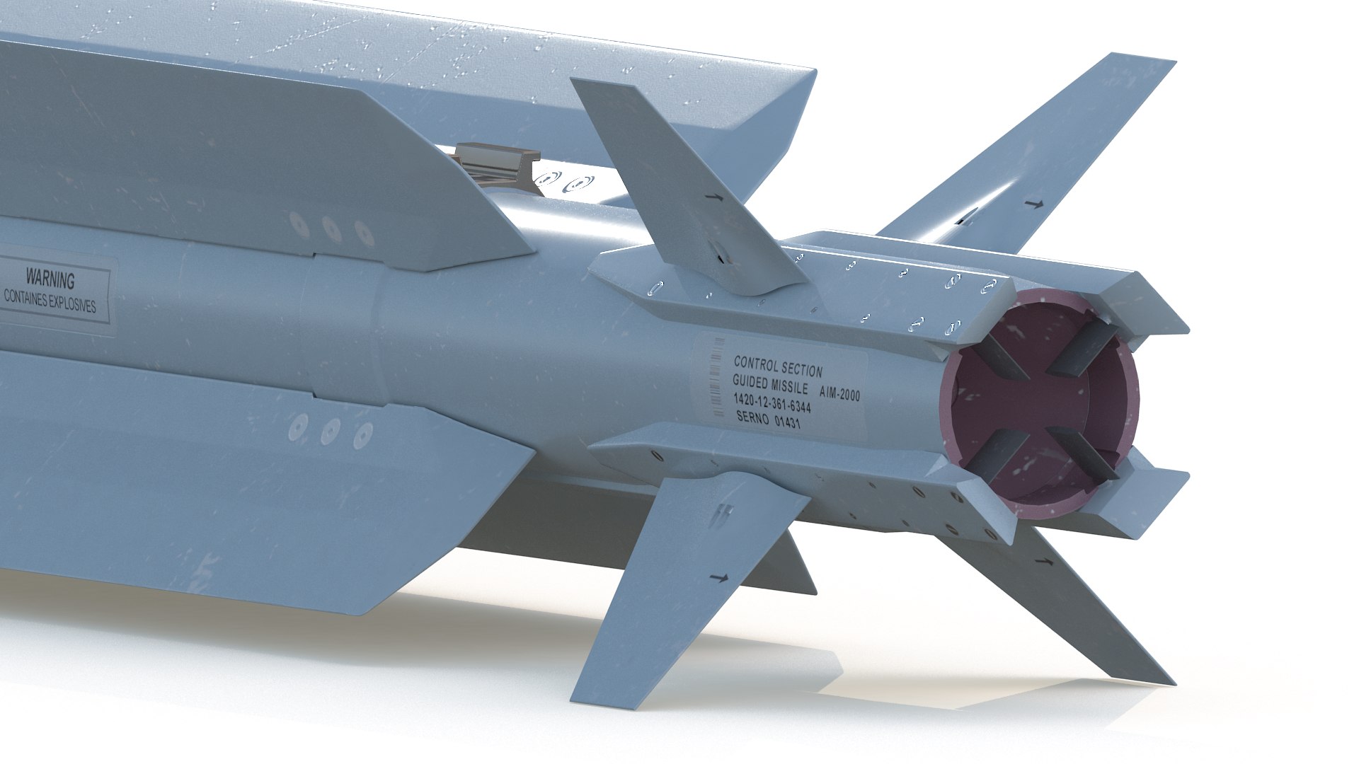 German Air Missile Iris-t 3D - TurboSquid 1434121