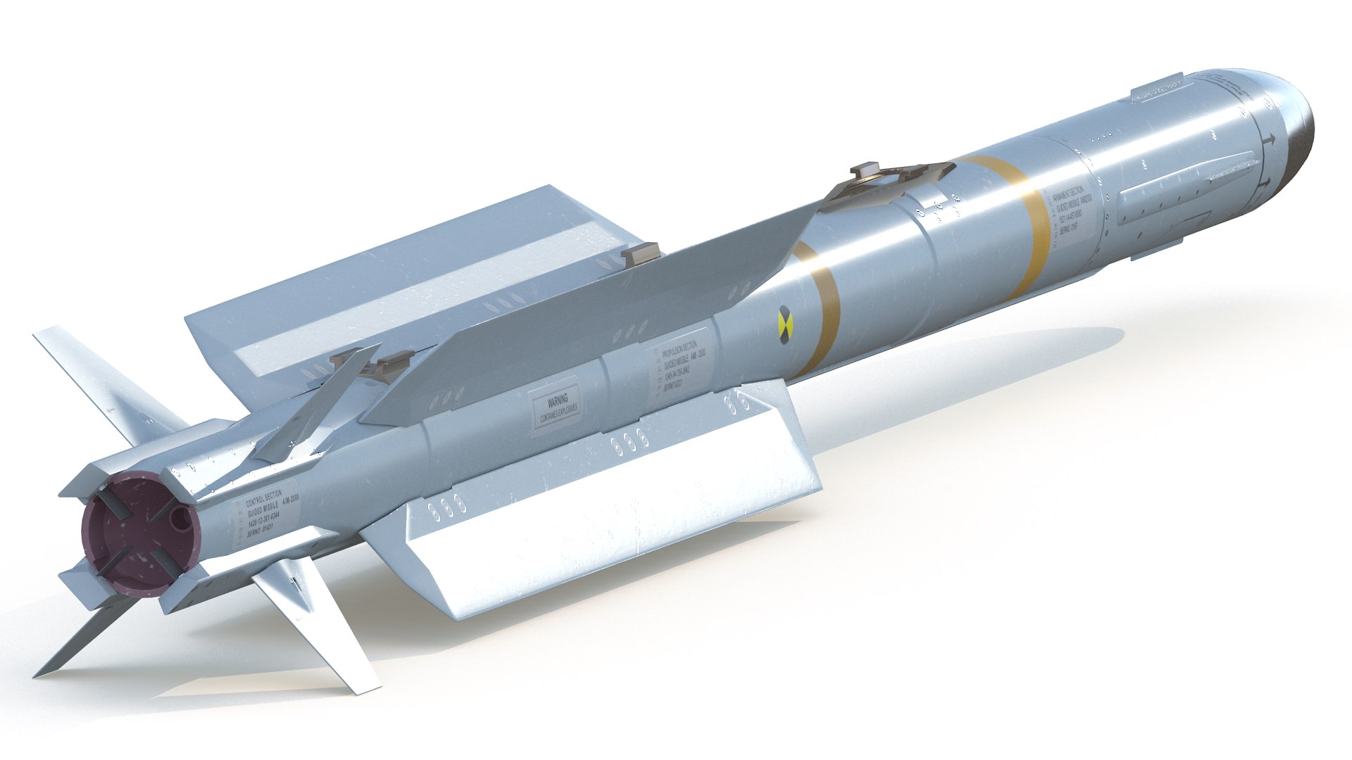 German Air Missile Iris-t 3D - TurboSquid 1434121