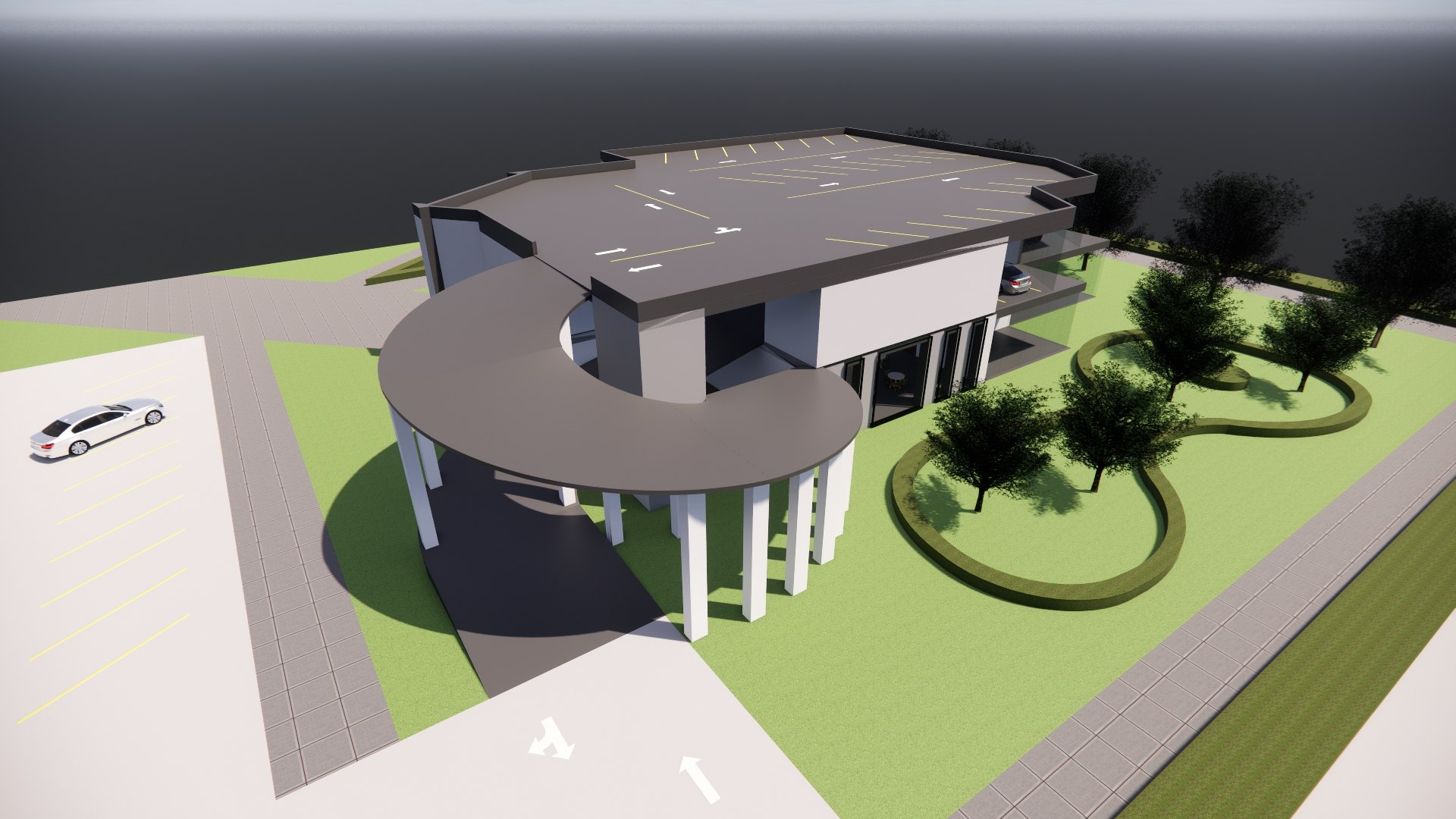 Recreation Center 3D Model - TurboSquid 2334550