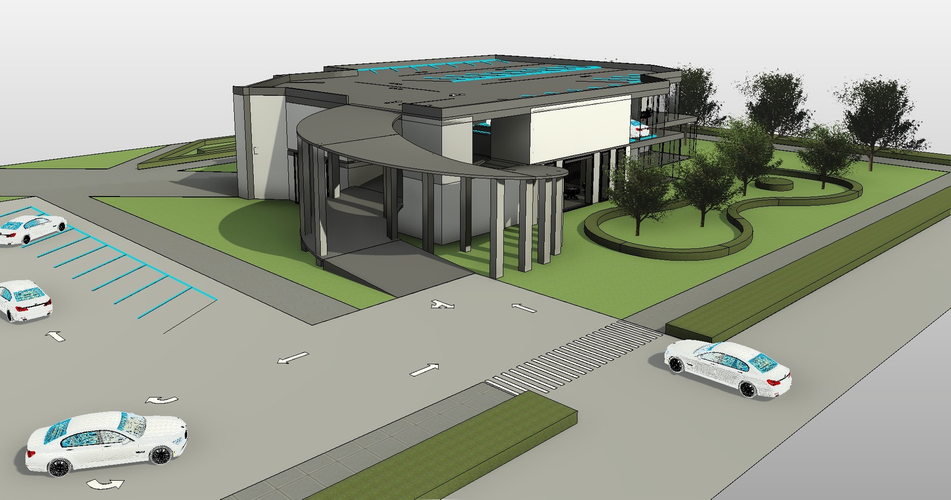 Recreation Center 3D Model - TurboSquid 2334550