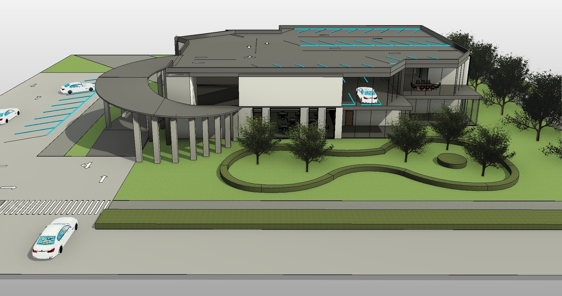 Recreation Center 3D Model - TurboSquid 2334550