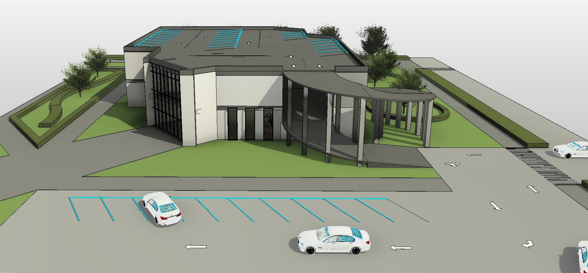 Recreation Center 3D Model - TurboSquid 2334550