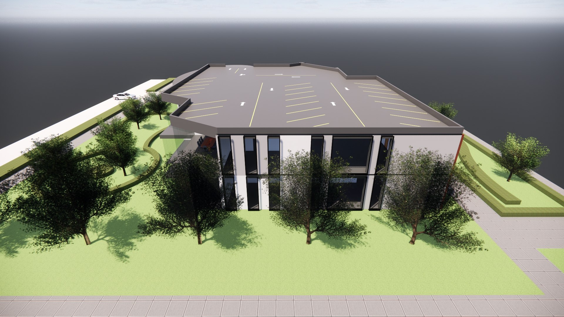 Recreation Center 3D Model - TurboSquid 2334550