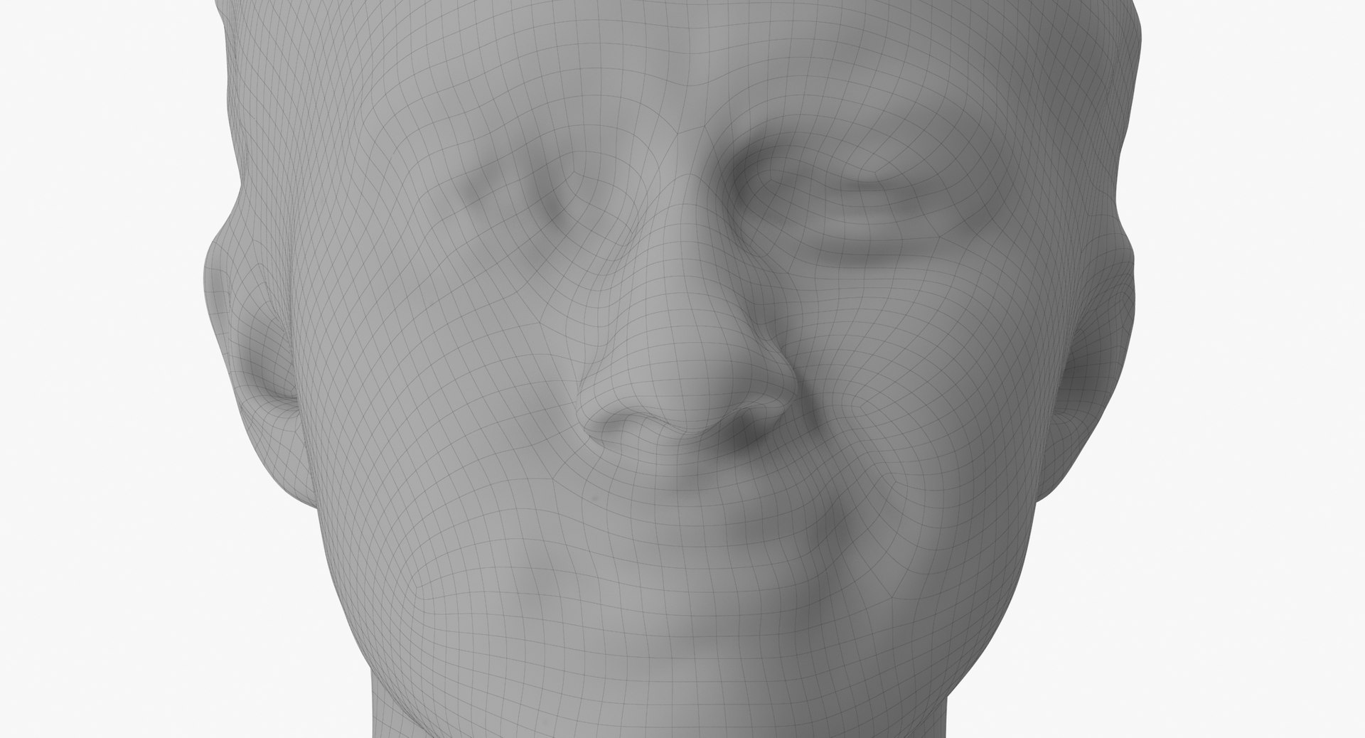 3D Penelope Human Head Wink - TurboSquid 1695856