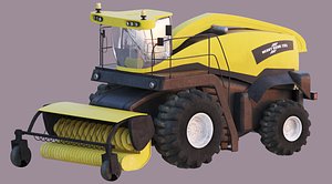 Animated Combine Harvester 3D Models for Download | TurboSquid