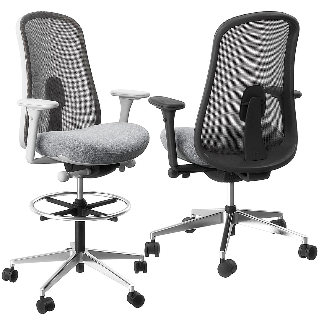 3D Lino Stool Chair Herman Miller - TurboSquid 1512610