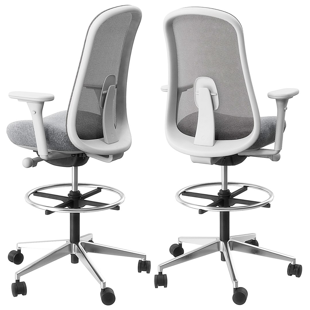 3D Lino Stool Chair Herman Miller - TurboSquid 1512610
