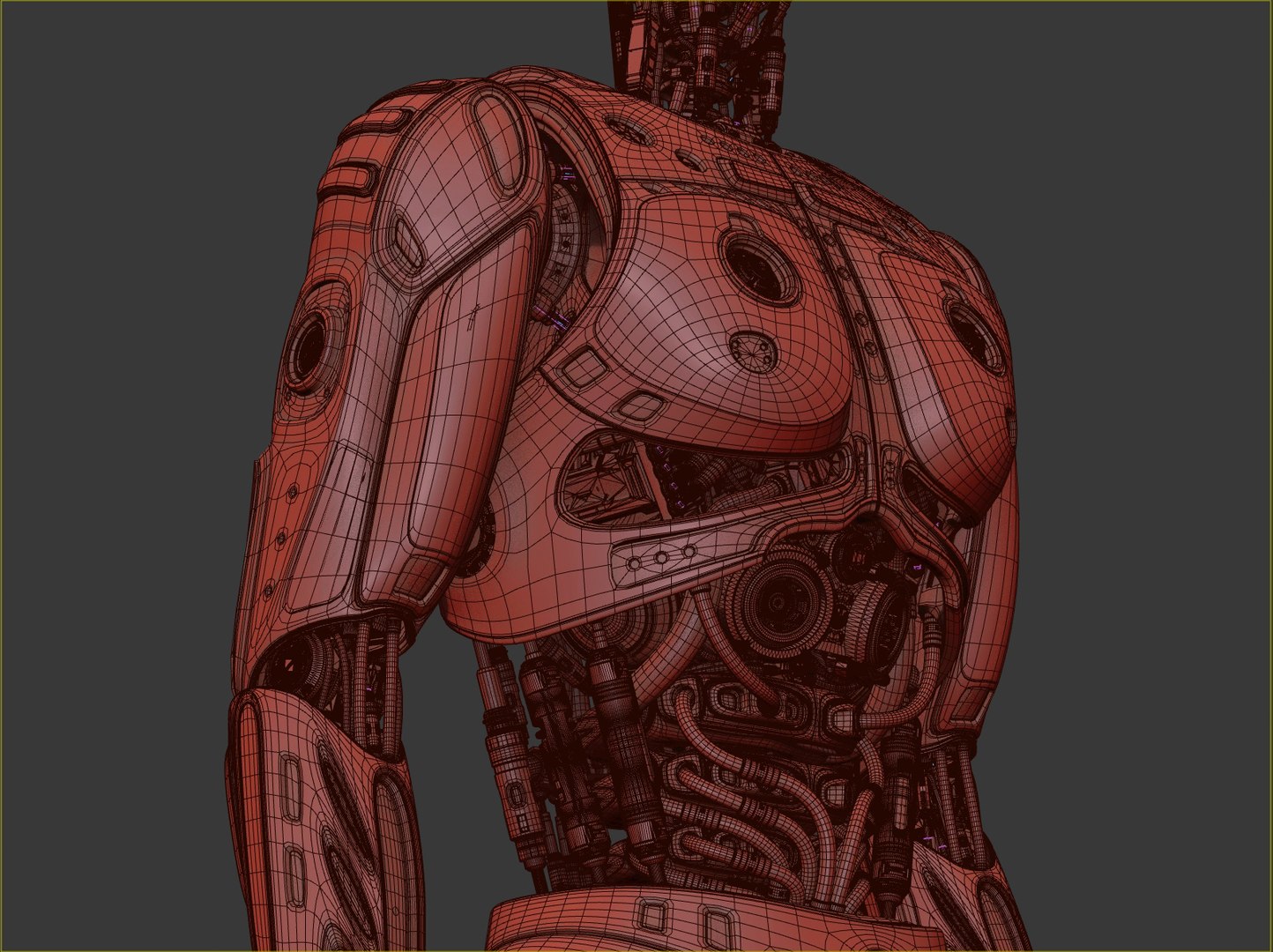 3D Futuristic Robot Man Rigged - TurboSquid 1354823