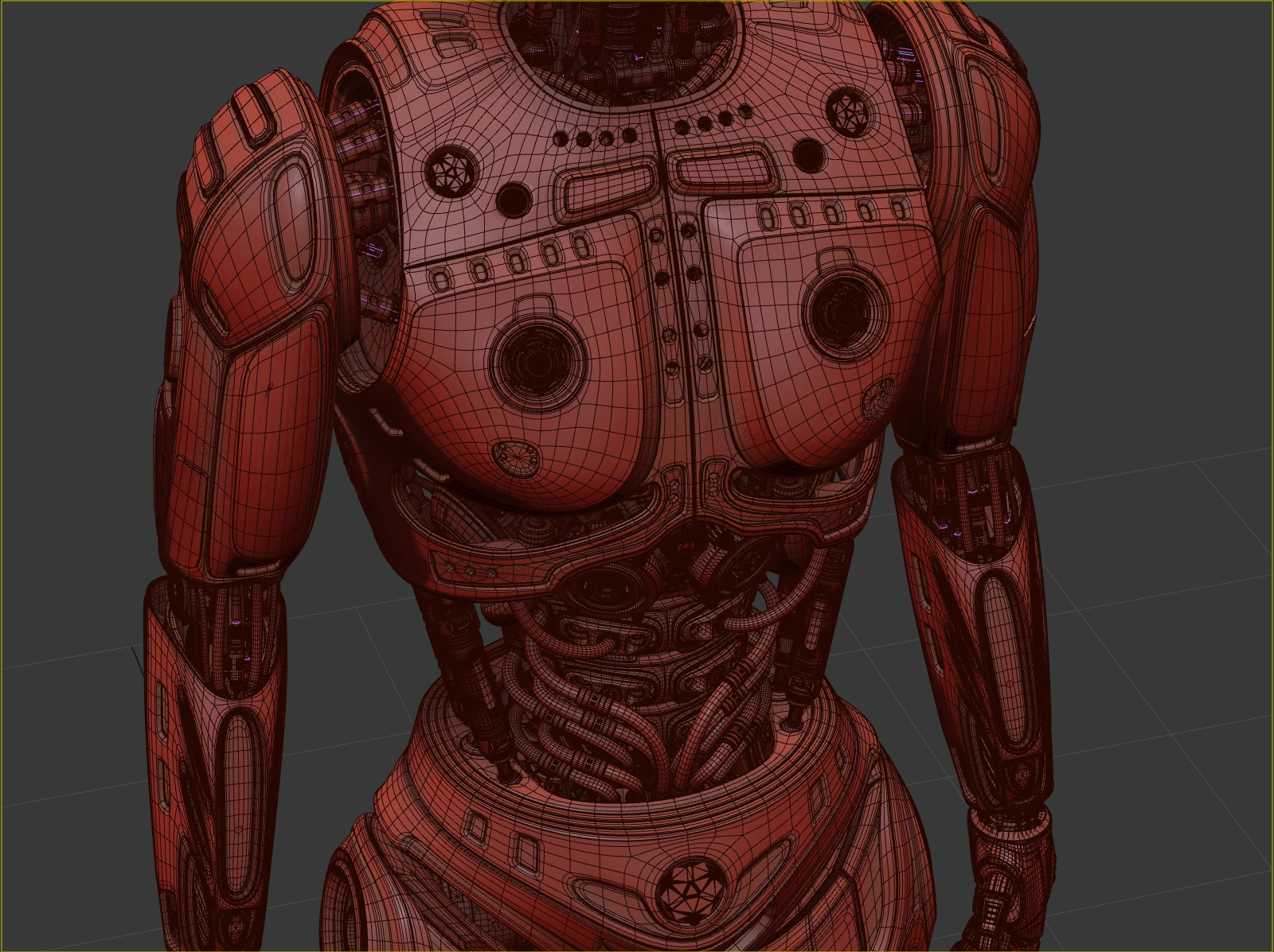 3D futuristic robot man rigged - TurboSquid 1354823