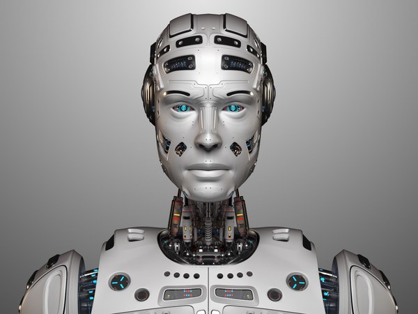 3D futuristic robot man rigged - TurboSquid 1354823