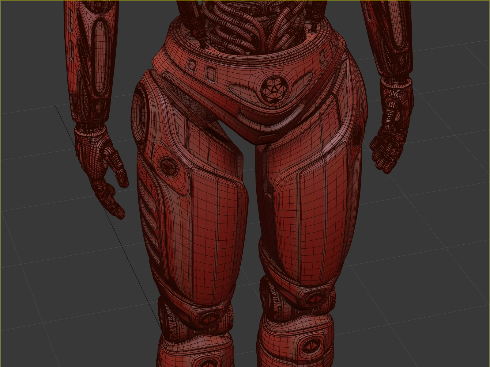 3D futuristic robot man rigged - TurboSquid 1354823