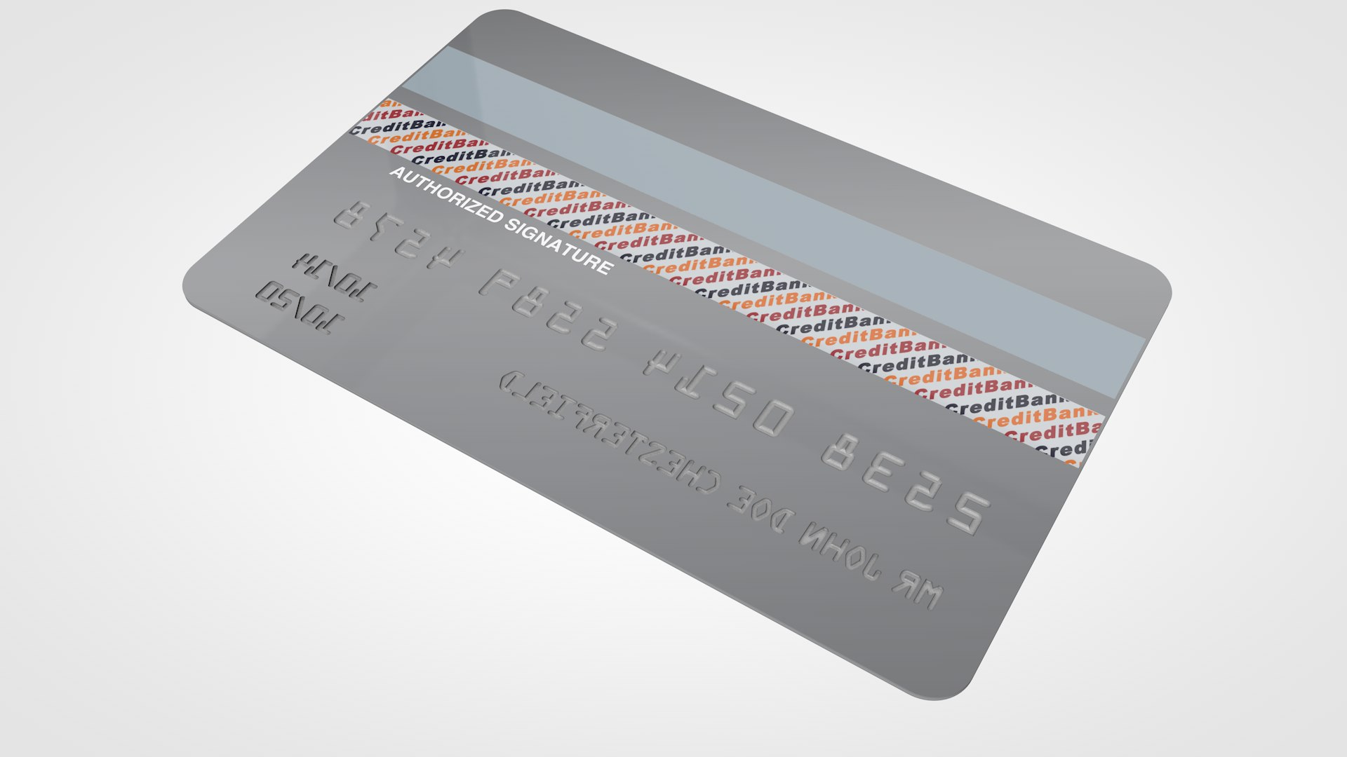 3d Credit Card