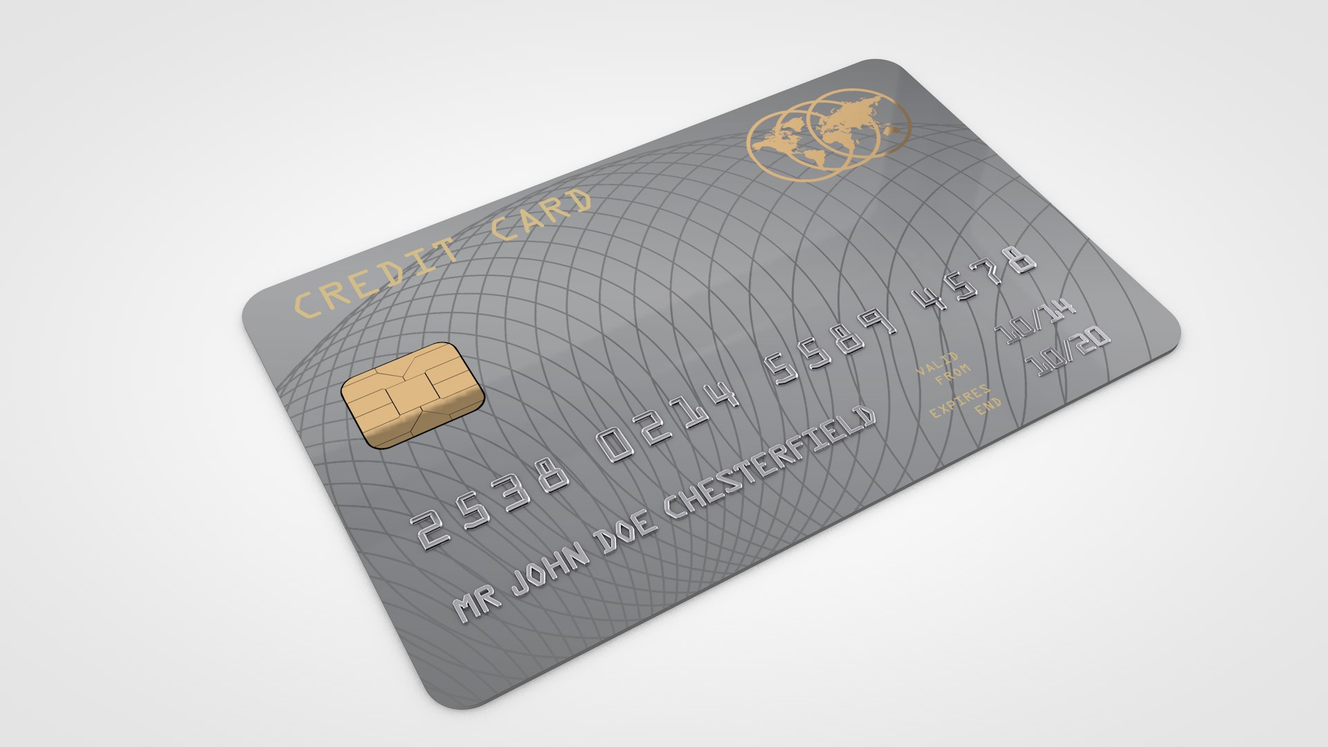 3d Credit Card