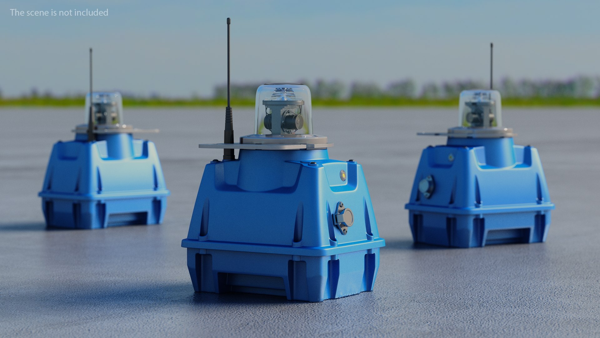 Portable Runway Edge Light 3D - TurboSquid 2058054