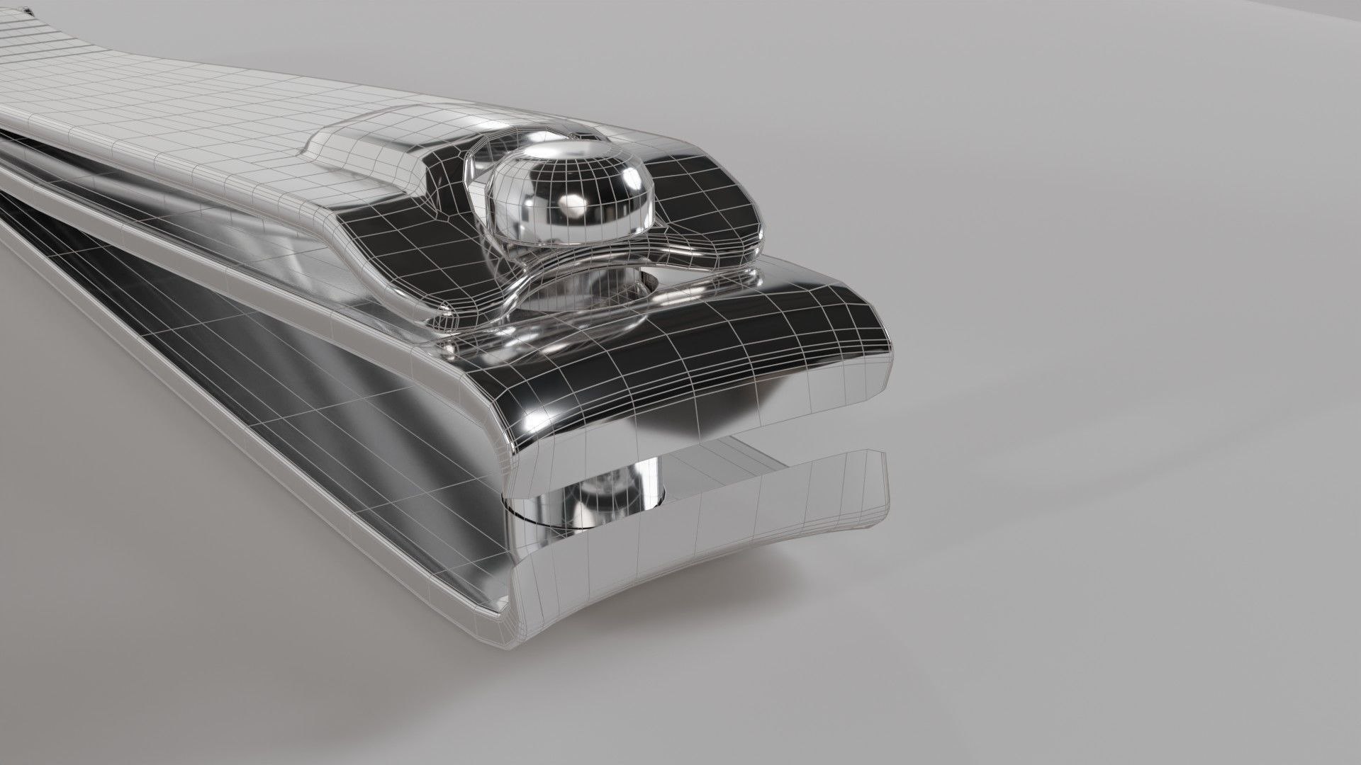 Nail Clipper With Nail Cleaner 3D Model - TurboSquid 2245969
