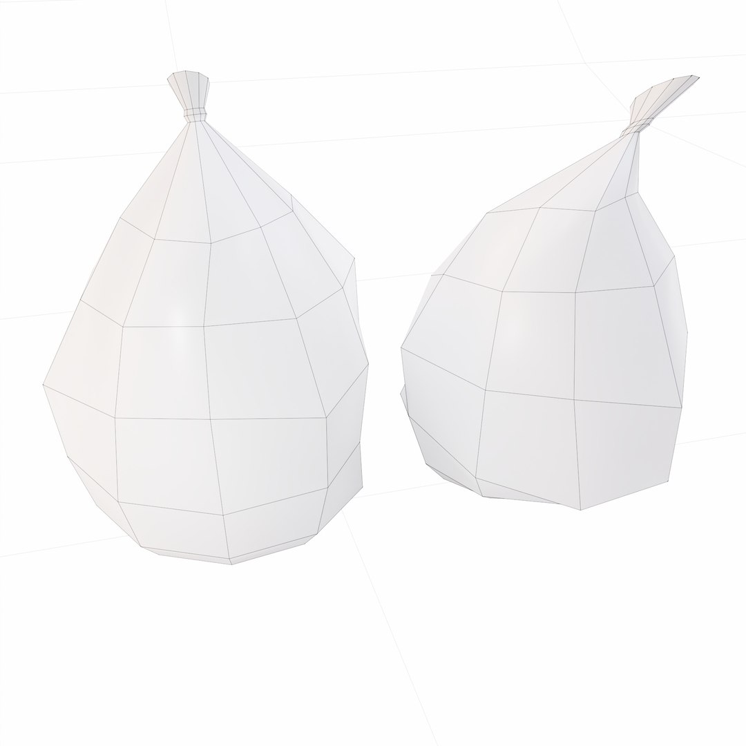 Trash Bag Low-poly 3D Model Model - TurboSquid 2410633