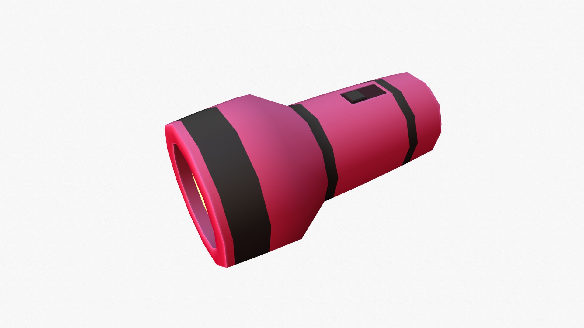3D Cartoon Flashlight - TurboSquid 1901034