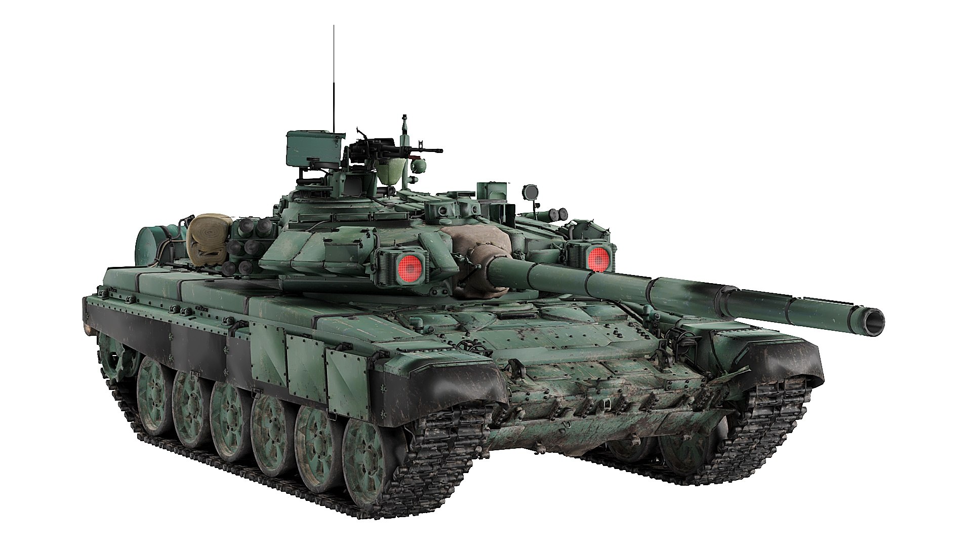 3D T-90A Low-poly Model Model - TurboSquid 2386623