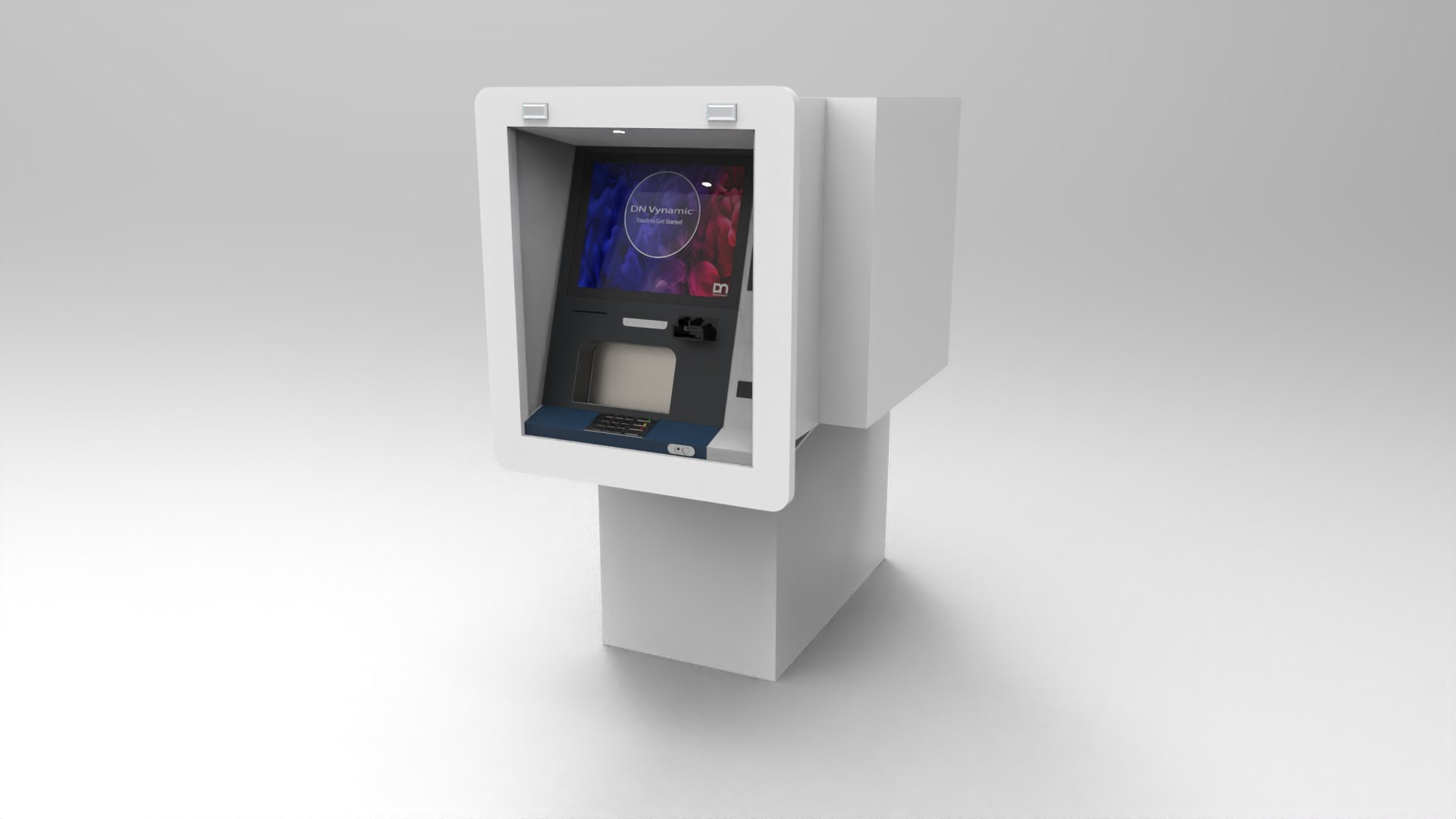 DN SERIES 450 - 250 Diebold Nixdorf ATM 3D Model - TurboSquid 1845535