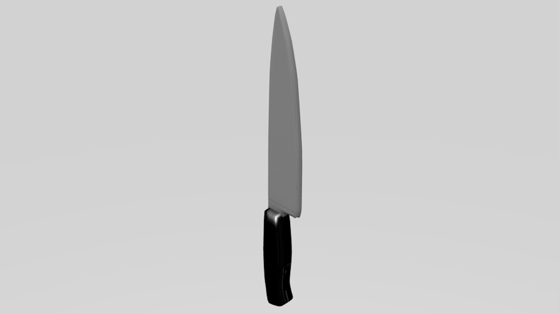 3d model knife